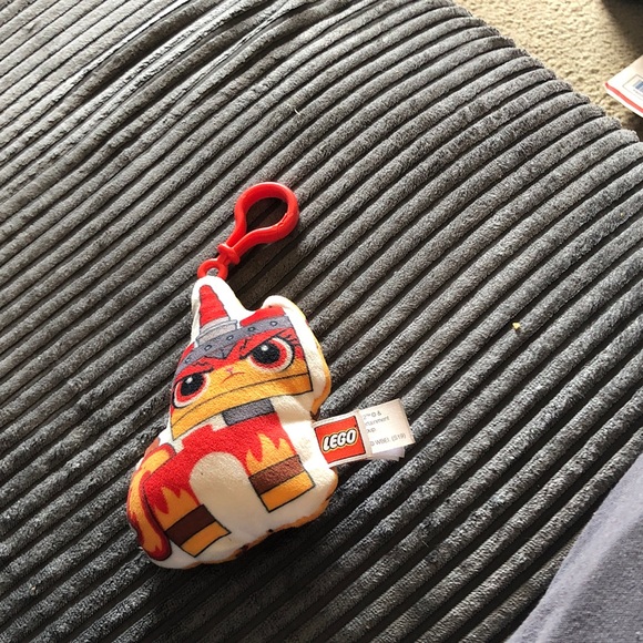 Lego | Toys | Lego Red And Orange Unikitty Plush Clip | Poshmark